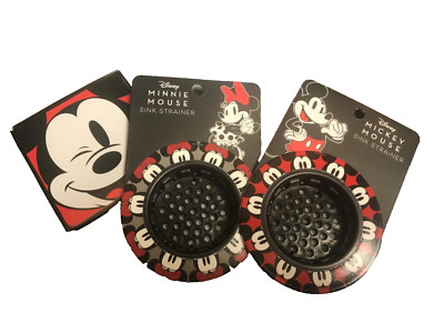 Disney Mickey Mouse & Minnie Mouse Kitchen Sink Strainers & 4 pack ...