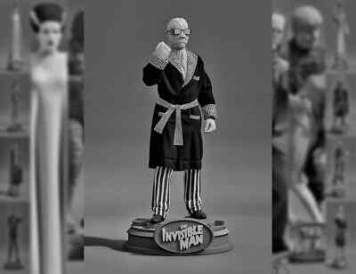 Invisible Man Sculpture Statue Model Kit Universal Unpainted ...
