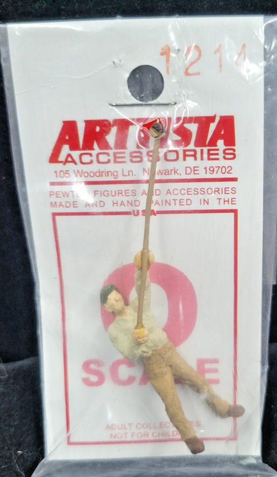 ARTTISTA O SCALE FIGURE #1214 MAN WORKING WITHLONG BRUSH ORIGINAL ...