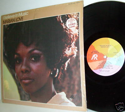 MARIAN LOVE I Believe in Music LP NEAR MINT! | eBay