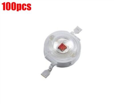 100Pcs 1W Red Led Chip High Power Led Beads 50Lm Red al | eBay