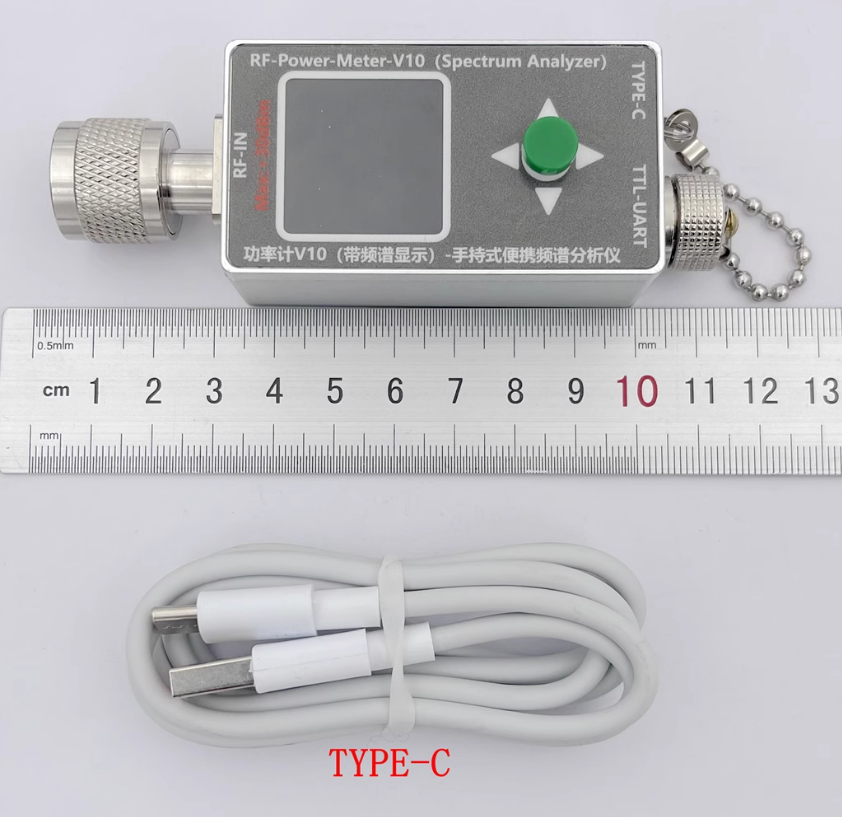 RF Power Meter V10 Handheld Spectrum Analyzer with Spectrum Display&Type-C Port | eBay