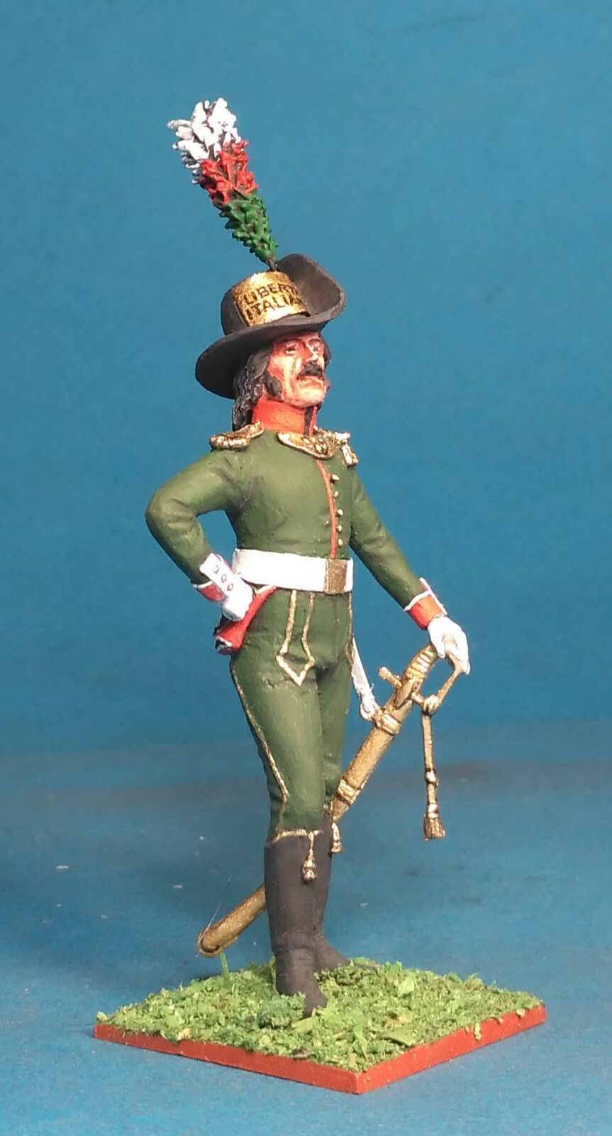 Unassembled Italian Lombard Legion, White Metal 60 mm Figure kit VID ...