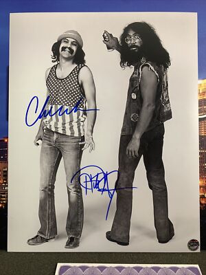 Cheech Marin & Tommy Chong signed Autographed 8x10 photo - AUTO with ...