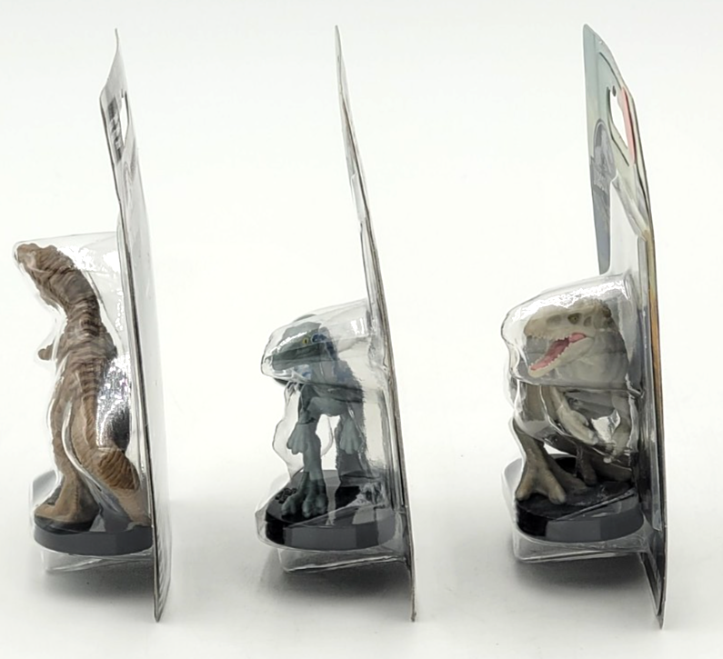 Jurassic World Mini Figure Lot T-Rex, Blue, Indominus Rex each with a ...