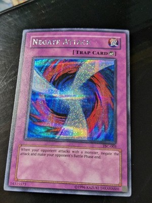YU-GI-OH NEGATE ATTACK TSC-003 PRISMATIC SECRET RARE MP/HP VG PROMO | eBay