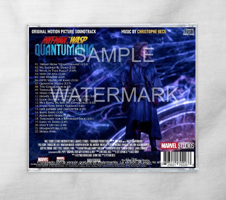 Ant-Man and the Wasp: Quantumania Original Soundtrack 1CD Christophe Beck | eBay