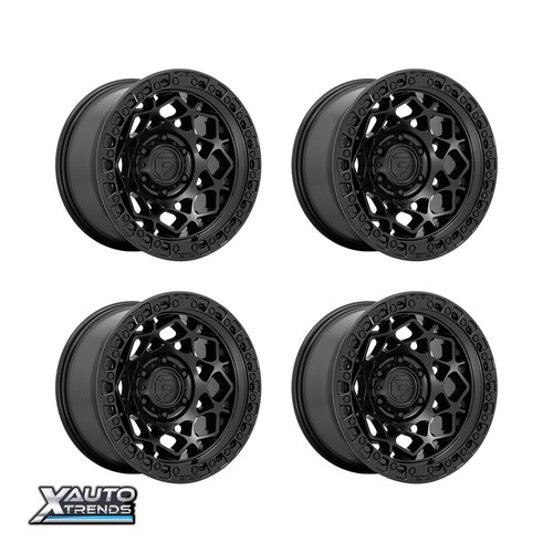 Fuel Off-Road D786 Unit Matte Black With Matte Black Ring 17X9 6X135 ...