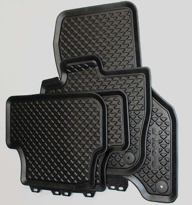 original VW Golf 7 e-Golf electric Golf MK7 genuine rubber mats right ...