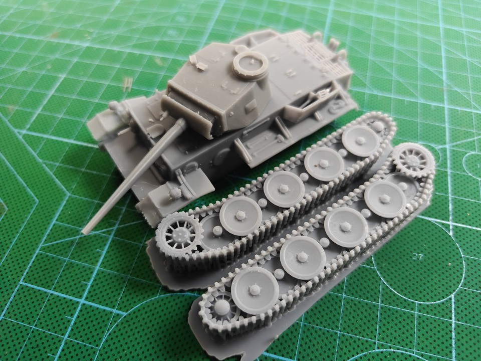 3D printing model 1/72/35 Pz.Kpfw.VI Ausf.B (VK36.01H/VK65.01H) Tank ...