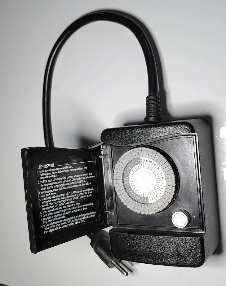 Utilitech Outdoor 1- Outlet Timer #0144082 | eBay