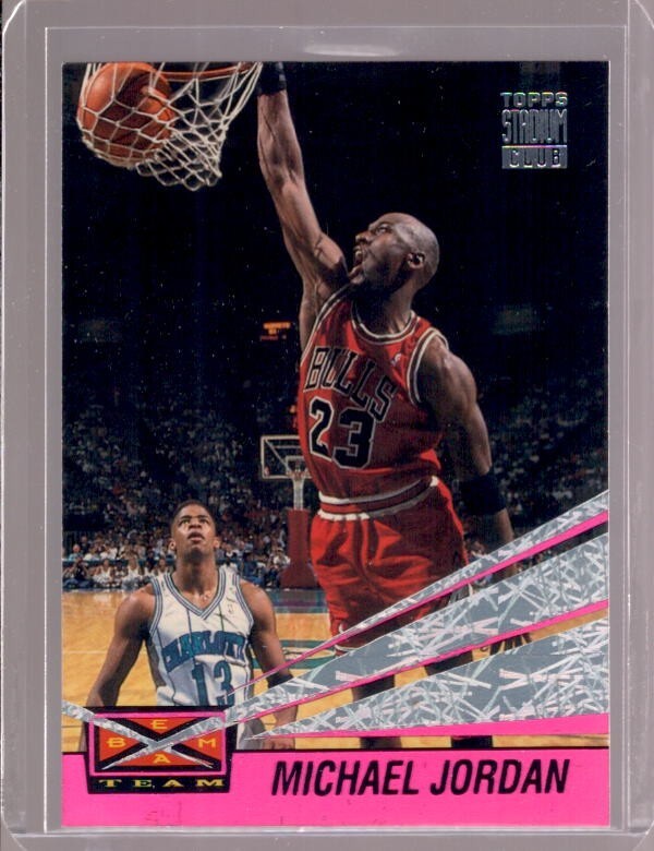 Michael Jordan 1993 Stadium Club #4 Beam Team Price Guide Michael Jordan 1993 Stadium Club #4 Beam Team Price Guide