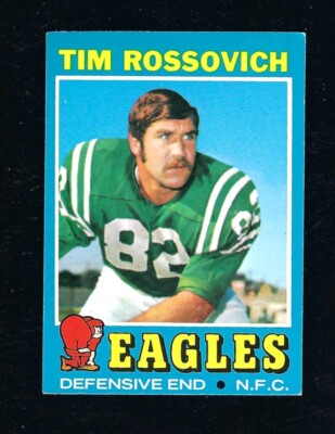 1971 Topps Football #116 Tim Rossovich, Philadelphia Eagles, EX! | eBay