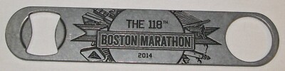 2014 Samuel Adams 118th Boston Marathon Brew Beer Bottle Opener Paddle ...