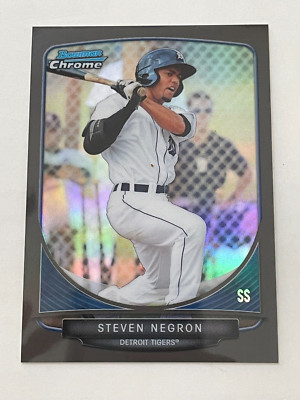 2013 Bowman Chrome Draft Draft Picks Black Refractors #BDPP93 Steven ...