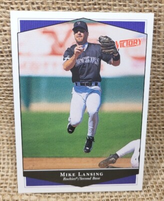 1999 Victory Mike Lansing Baseball Card #138 Rockies A9 | eBay