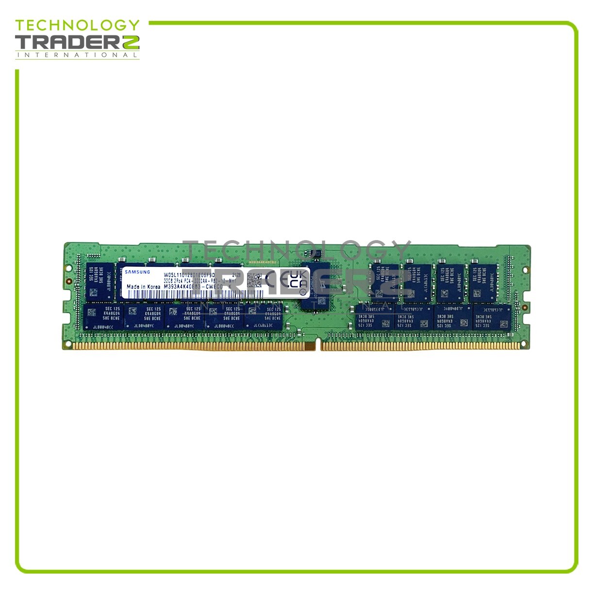 M393A4K40EB3-CWE Samsung 32GB PC4-25600 DDR4-3200MHz ECC Dual Rank ...