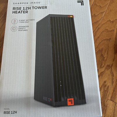 Sharper Image Rise 12H Tower Space Heater | eBay