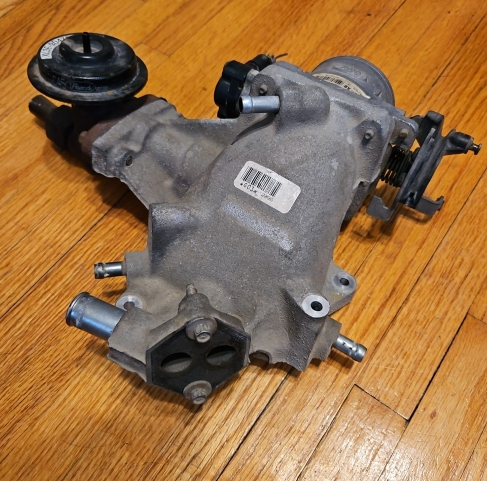 YL3E-9A589-AB Ford F150 5.4L Throttle Body Elbow Spacer Assembly | eBay