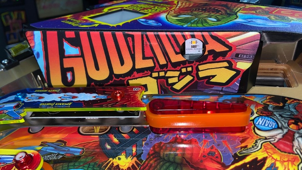 GODZILLA Pinball Mod DECAL Apron Wall ( SOLD AS A PAIR) | eBay