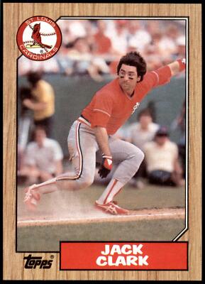 Jack Clark #520 1987 Topps | eBay