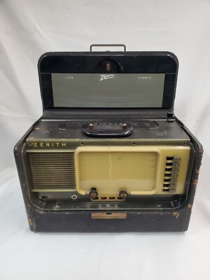 ZENITH Trans-Oceanic Wave Magnet Radio Model B600 With 6A40 Chassis | eBay