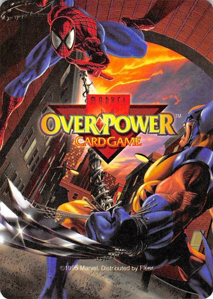 MARVEL OverPower CCG Card Game WOLVERINE # 6 1995 Fleer | eBay