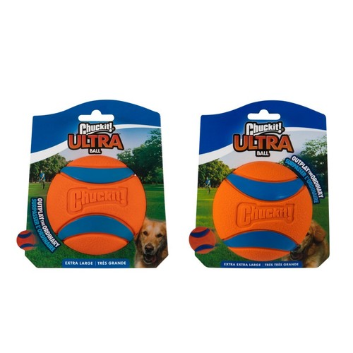 Chuckit! Ultra Ball Dog Toy Durable High Bounce Floating Rubber Ball XL ...