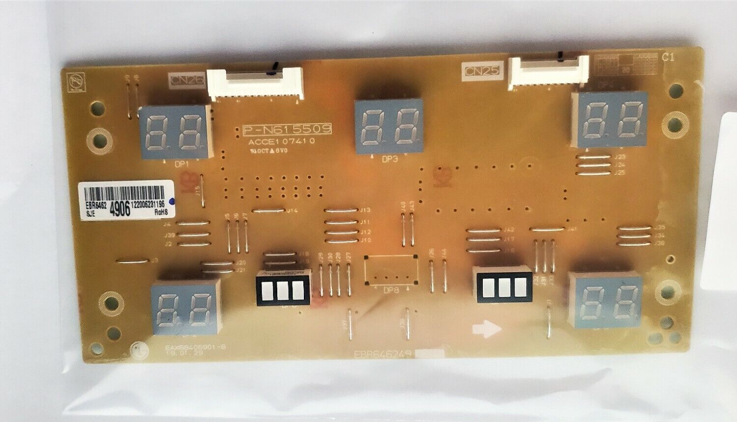 [LG EBR64624906] PCB Assembly Display Control Board Replacement | eBay