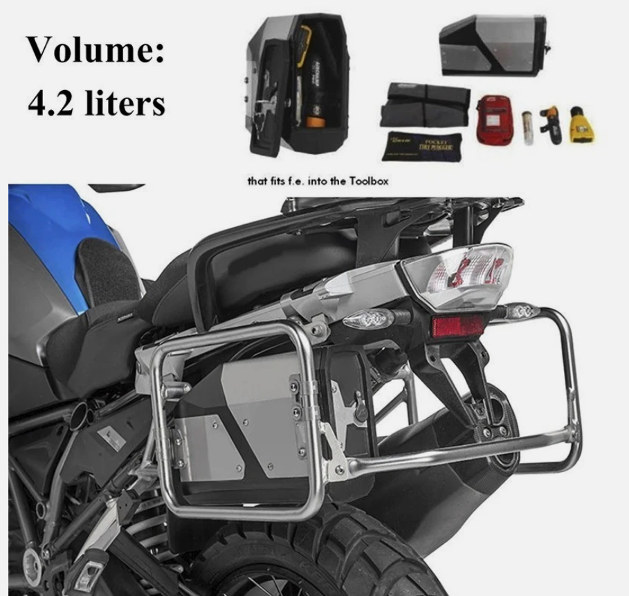 Motorcycle Left Side Tool Box Fit For BMW R1250GS R1200GS LC ...
