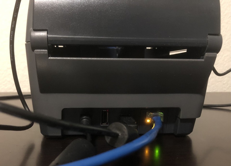 InterMec PC43D DT Label/Barcode Printer Ethernet USB Tested Perfect PS ...