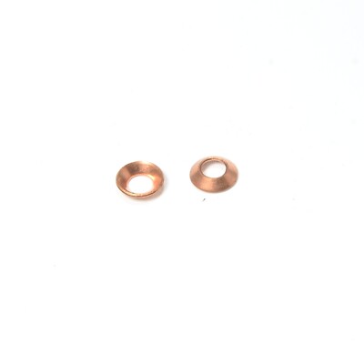 2pack 1/4 Tube OD Copper Flare Gasket Seal for Sae 45 Degree Flare ...