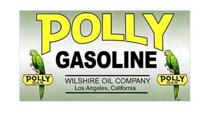 FITS VINTAGE POLLY GAS Motor Oil GASOLINE PUMP PETROLEUM MAN CAVE ...