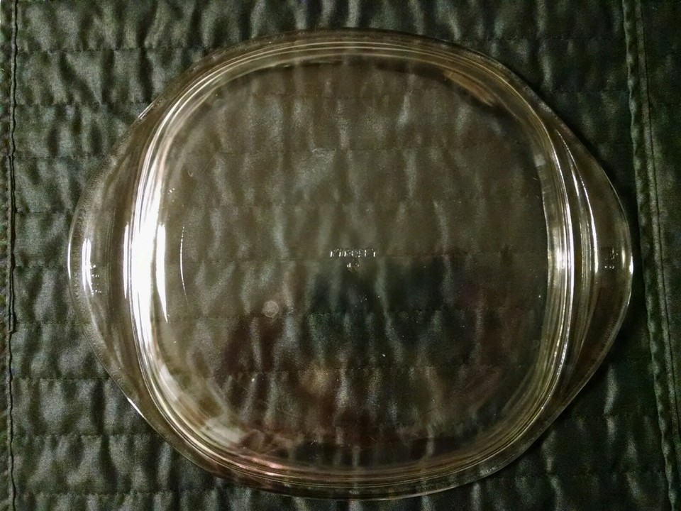 Pyr-O-Rey Clear Square Casserole Lid 3055 16 fits 2 Quart Dynaware ...