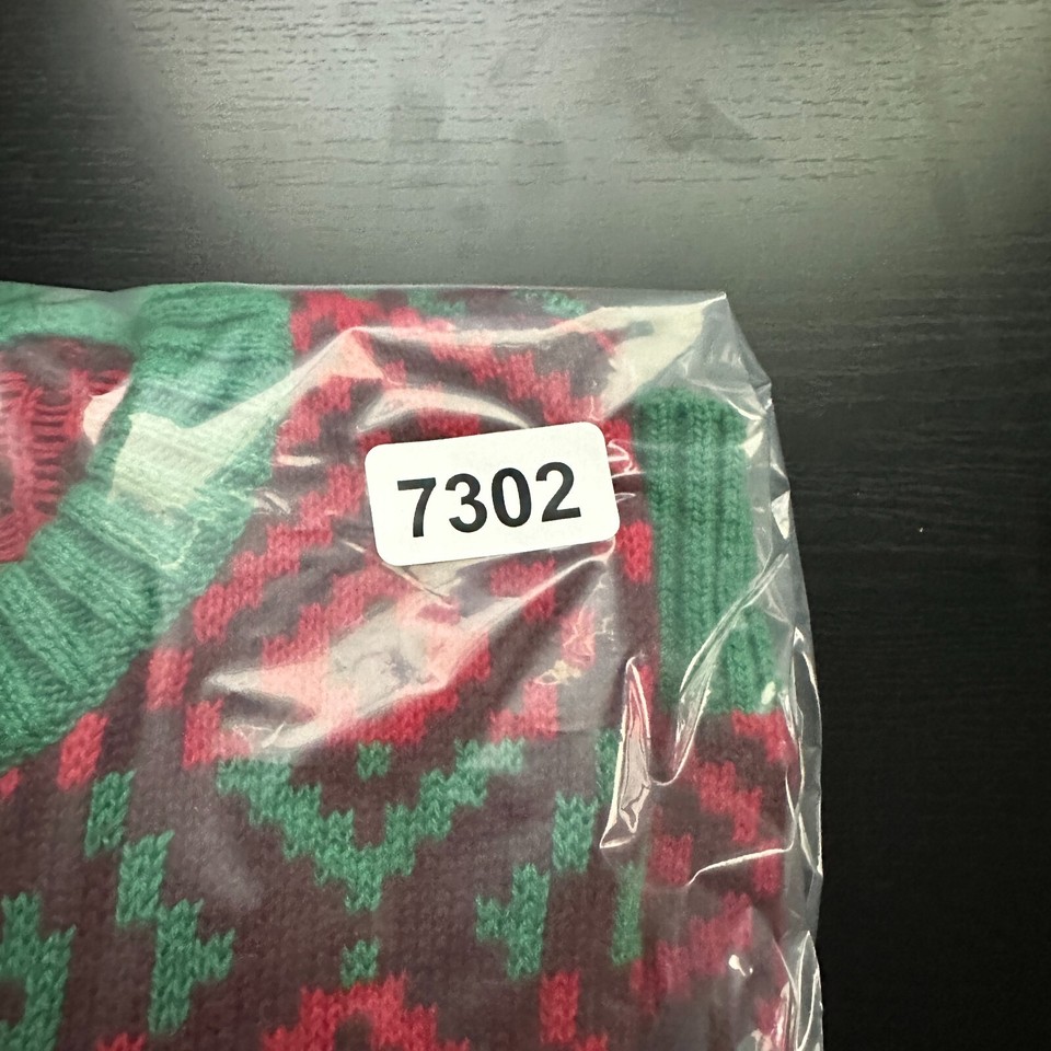 33 Degrees Ugly Christmas Sweater Mens Small Knit Pullover Santa Clause ...