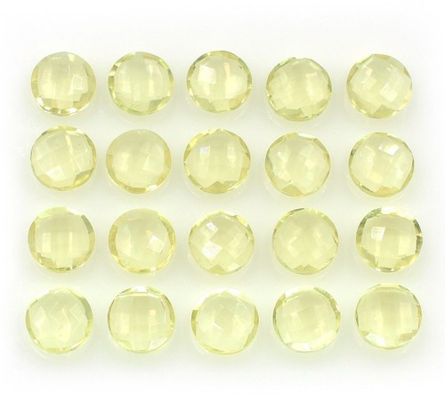 Naturel Citron Quartz à Facettes Ample Pierre Précieuse pour Bijoux ...