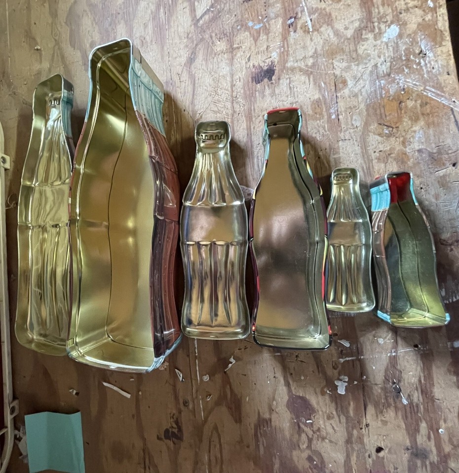 Coca Cola Tin Inside A Tin Inside A Tin Pencil Sharpener Vintage Coca ...