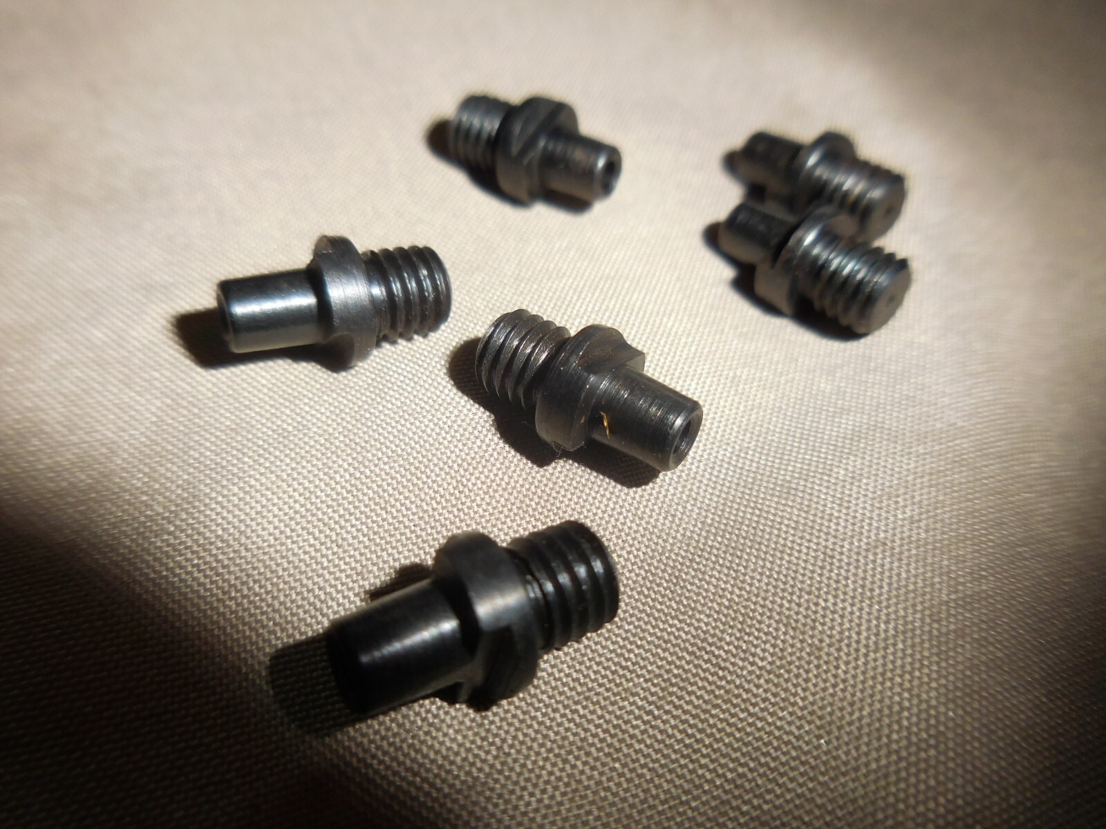 Six New Uberti Nipples/Cones for Revolvers 1858/1851/1860 Models 12-28 ...