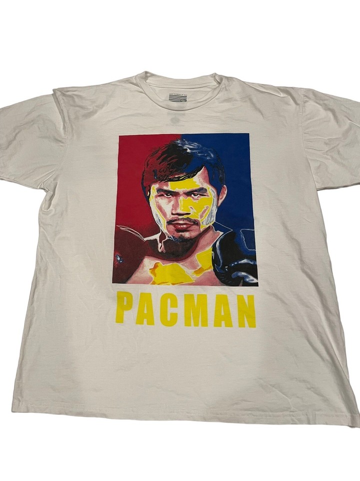 Money Politics Family Religion Art Manny Pacquiao Pac-Man T Shirt White ...