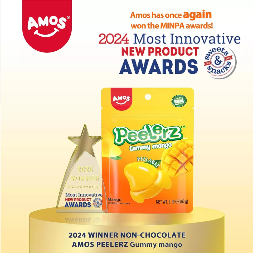 Peelerz Mango Gummy Candy, Peelable Gummy Mango Peeling Candy ...