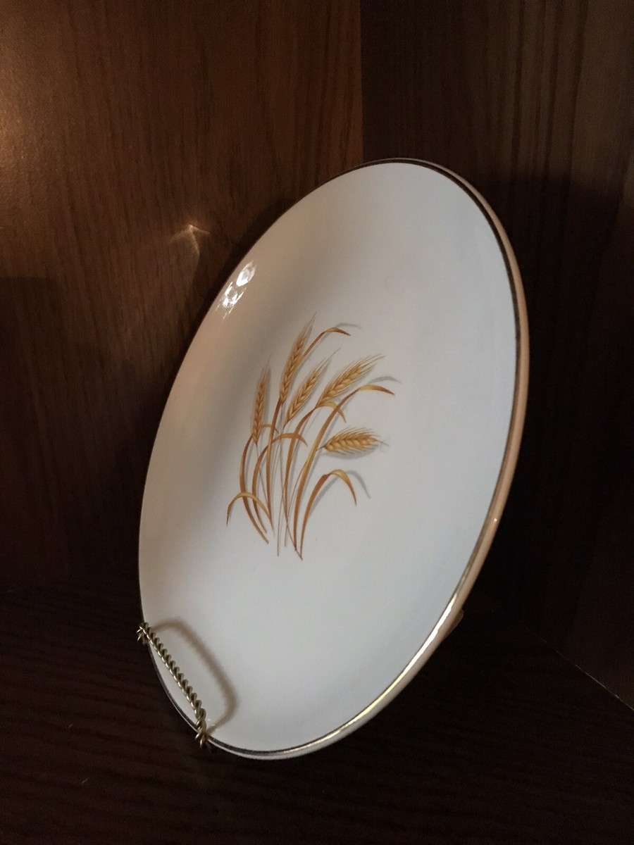 Golden Wheat Dishes 22 Karat Made In Usa
