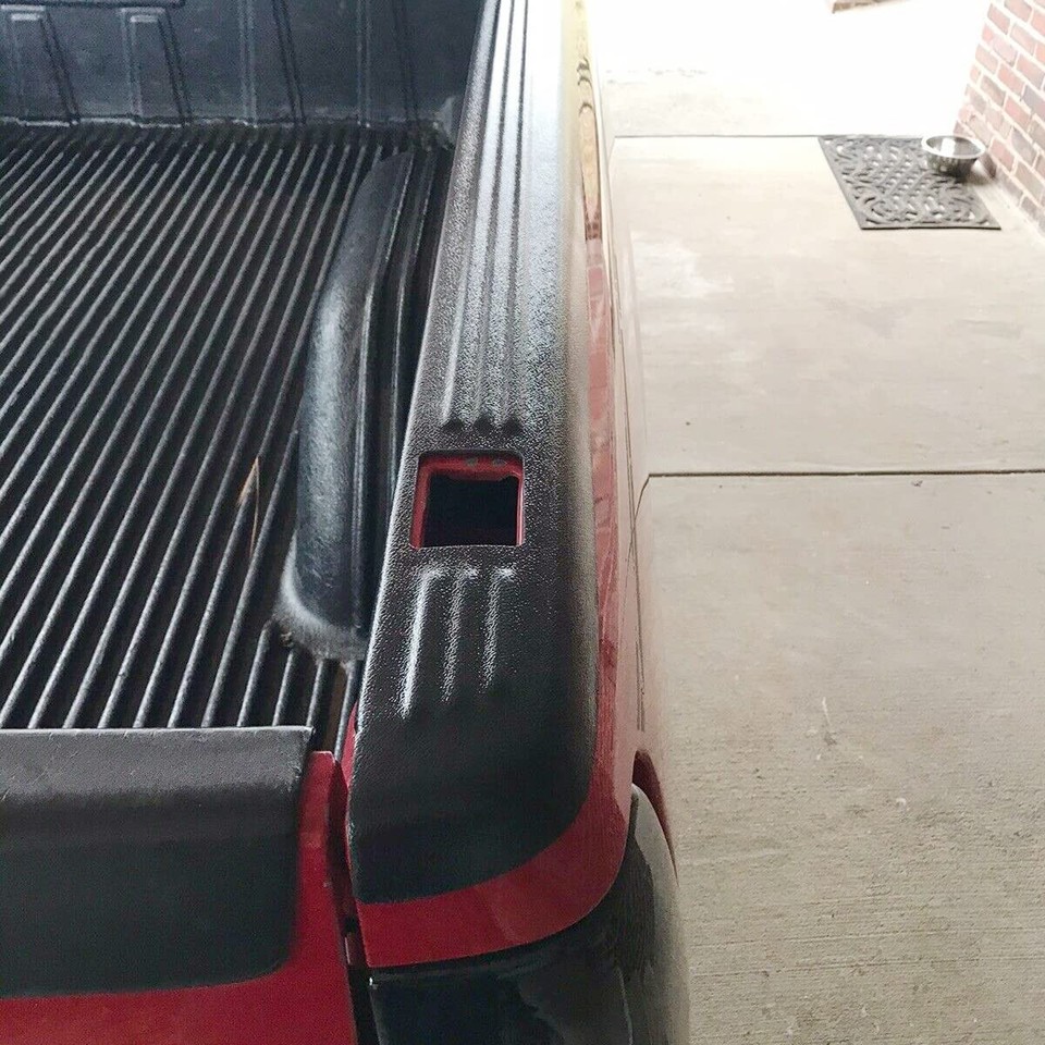 Truck Bed Rail Caps W/Holes with 1999-2006 Chevrolet Silverado & GMC ...