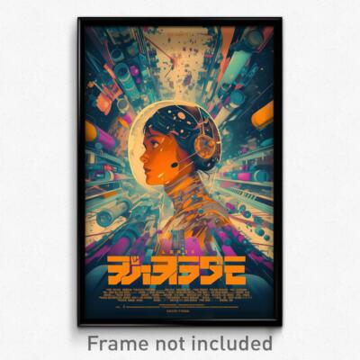 Mexican Movie Poster - Meager Hyperspace (Mexico Retro Film Art Print ...