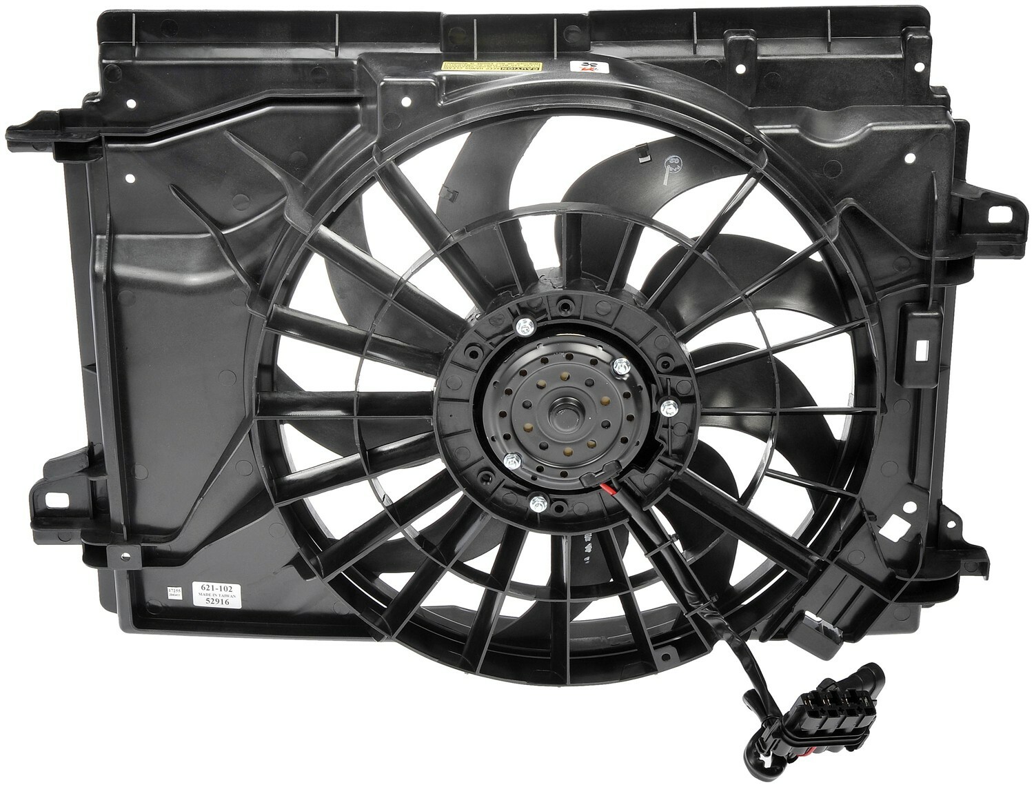 Engine Cooling Fan Assembly For 2005-2013 Chevrolet Corvette Dorman ...