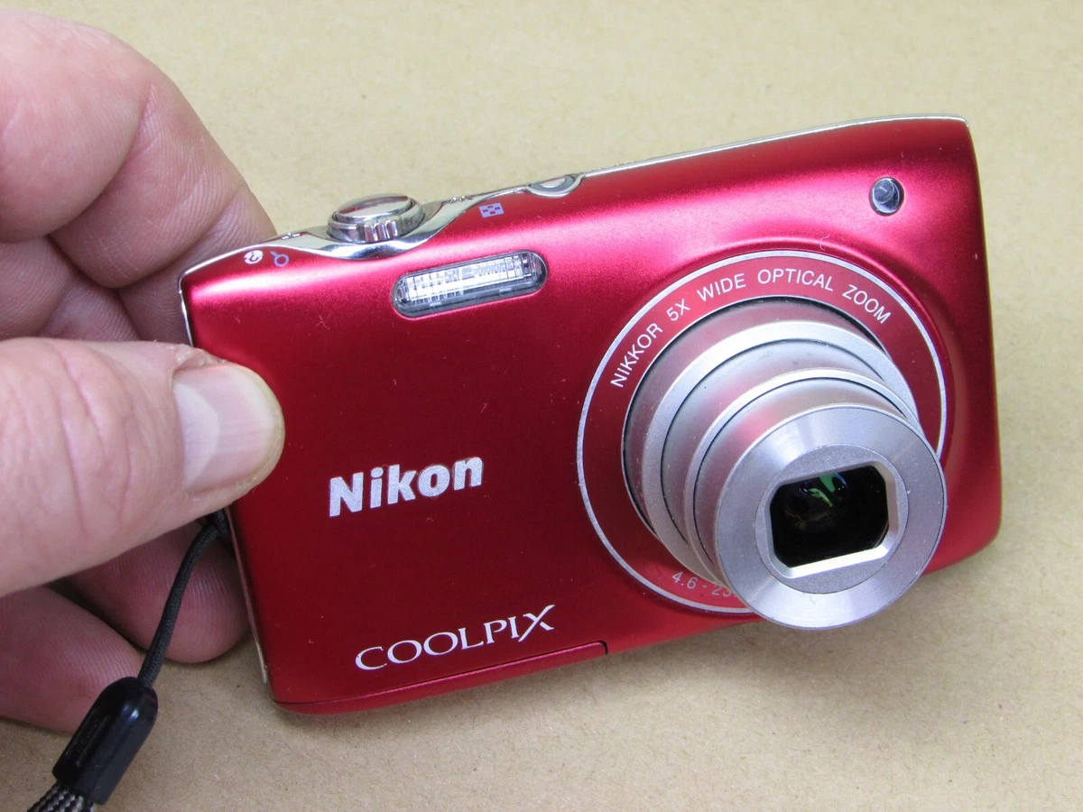 Nikon Camera Red