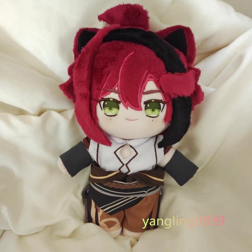 Genshin Impact Shikanoin Heizo Cosplay Plush Doll Toy 20CM Collect w ...