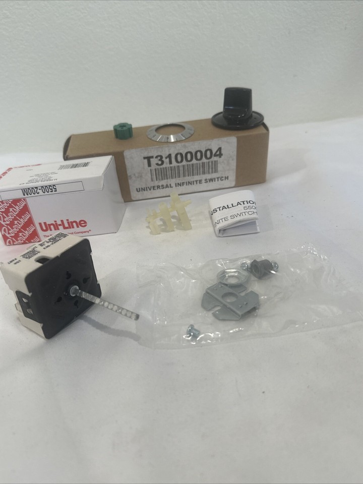 5500-200M Uni-Kit Universal Electric Range Infinite Switch Replacement ...