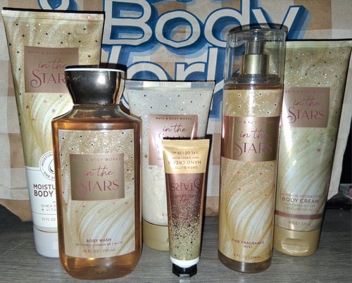 Bath & Body Works IN THE STARS 6pc set Body Wash, Mist, Scrub, Body ...
