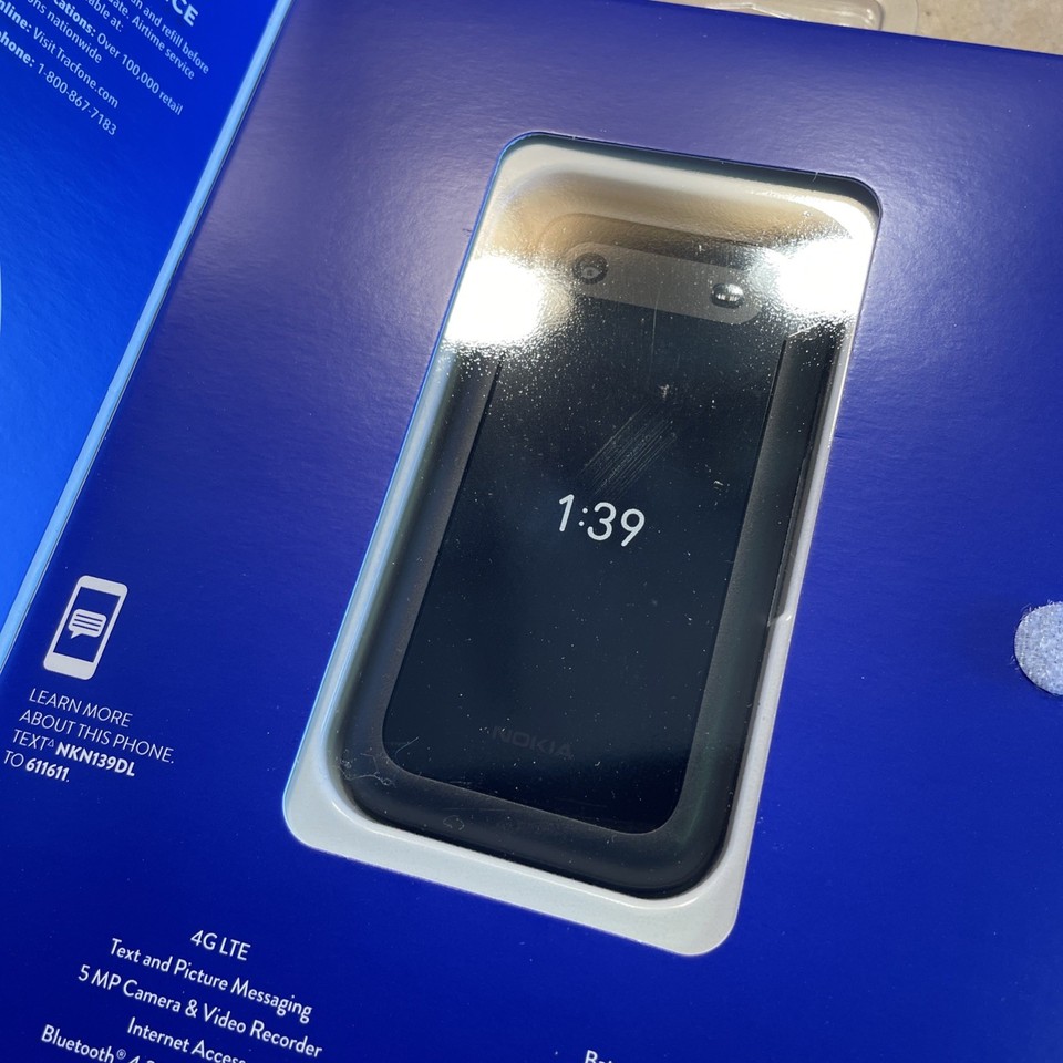 Tracfone NOKIA 2760 Flip Phone BRAND NEW $ SEALED (Locked to Tracfone ...