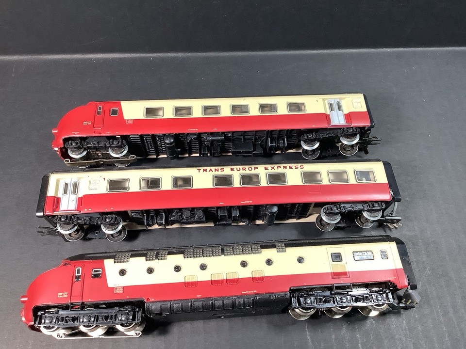 MÄRKLIN 3070 Triebwagenzug RAm TEE Trans Europe Express OB,Instruction ...